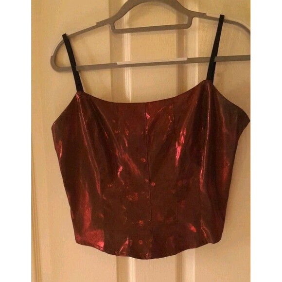 Younique | Tops | Y2k Vampire Goth Reddish Black Camisol By Yunique ...